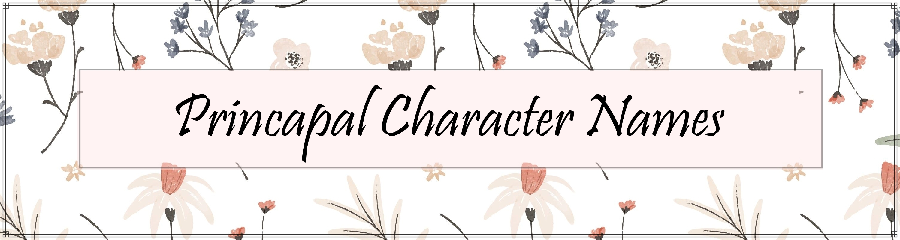 How to Create Unique Character Names – Simply Megan Joy